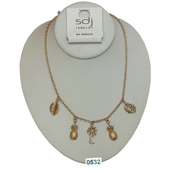 Sdj Jewelry | Jewelry | Sdj Jewelry Womens Shiny Gold Plated Two ...